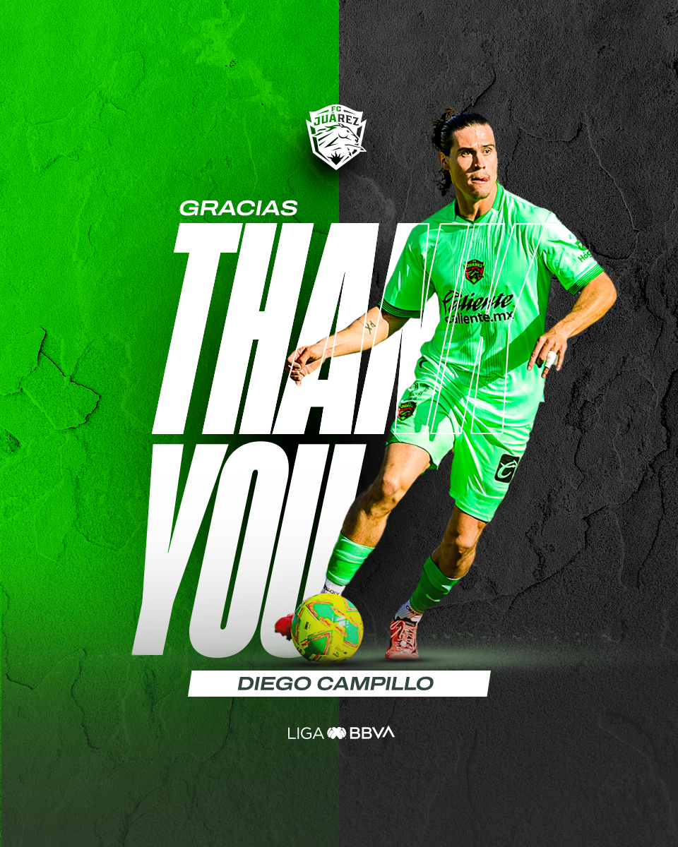 Diego Campillo es traspasado a Chivas - FC Juarez