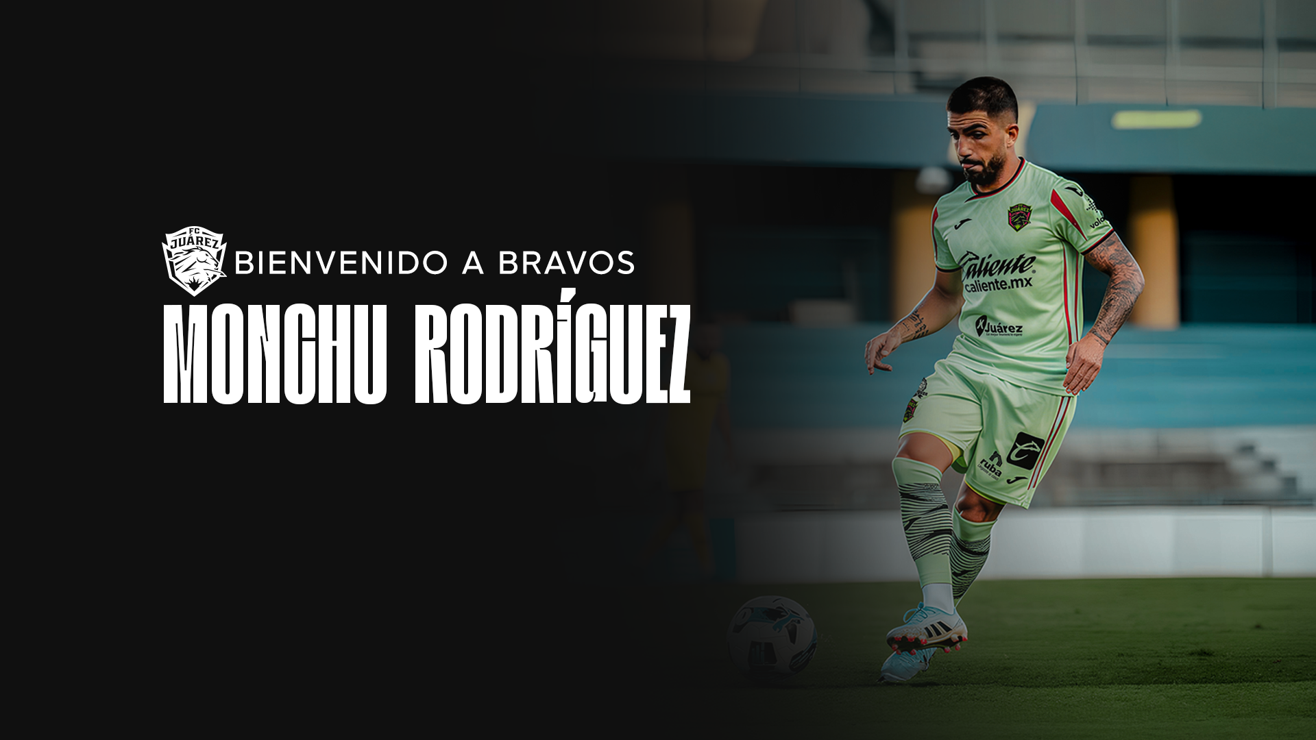 Monchu Rodríguez es nuevo jugador de Bravos - FC Juarez